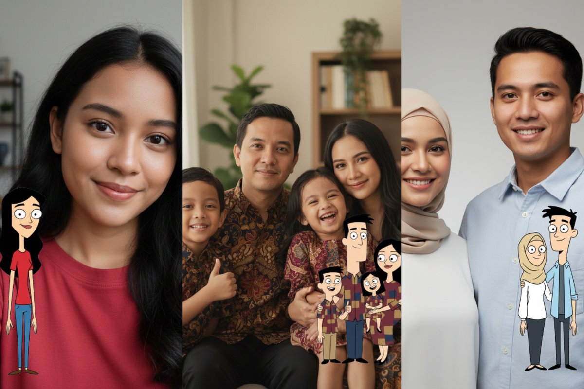 Buat Foto Kamu Jadi Gaya Gambar Phineas and Ferb Pakai Prompt AI Ini!