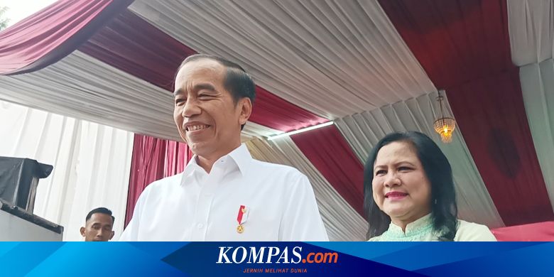 Ditanya soal Pemilu Satu Putaran, Jokowi: Kita Tunggu Sama-sama