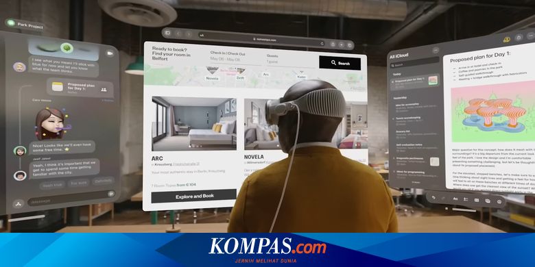 Beda Headset AR Apple Vision Pro dan Microsoft HoloLens 2, Harga Sama-sama Rp 52 Jutaan