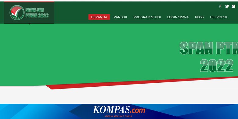 Alur Pendaftaran Seleksi SPAN-PTKIN 2022 via Website dan Android