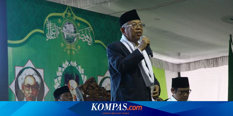 Ma'ruf Amin: Insya Allah, Saya Akan Datang Lagi Sebagai Wakil Presiden