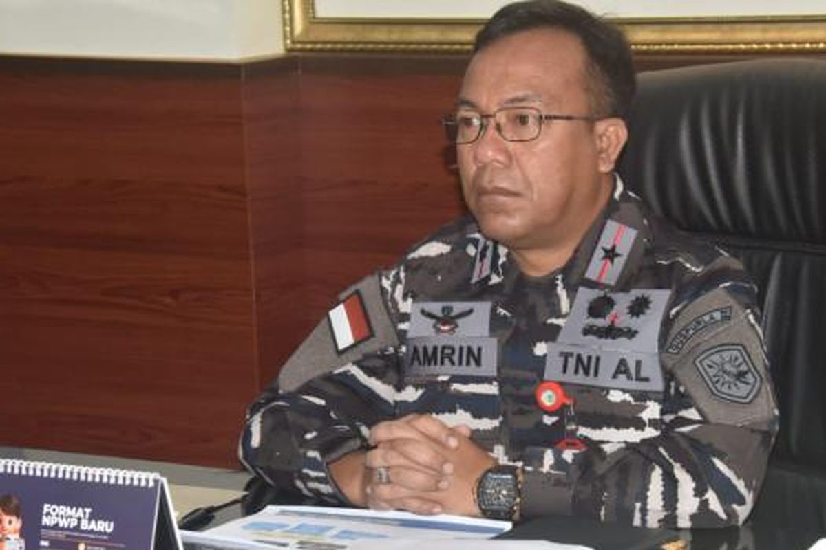 Profil Laksma TNI Amrin Rosihan yang Dimutasi Jadi Kaskogabwilhan I