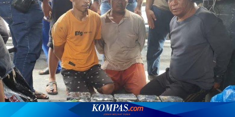 Penyelundupan 30 Kg Sabu Digagalkan Polisi, Transaksi Dilakukan di Tengah Laut Perbatasan Malaysia