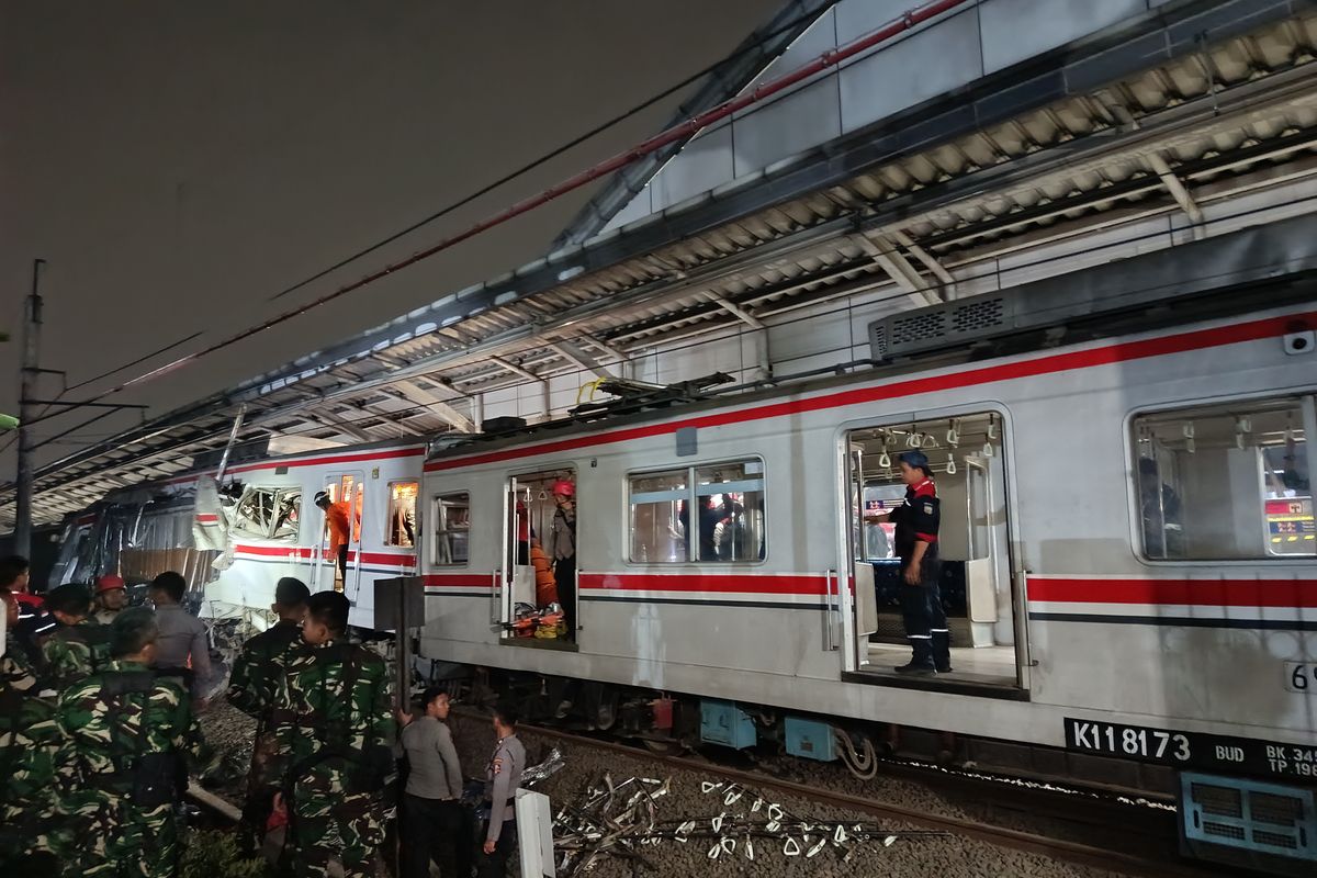 Update Korban Kecelakaan KRL dan Argo Bromo Pukul 07.00 WIB, 7 Orang ...
