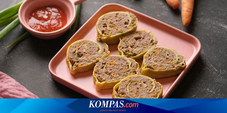 Resep Rolade Daging Sapi Panggang, Lebih Hemat Minyak Goreng