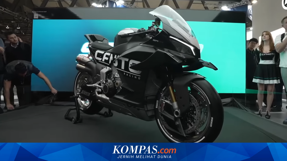CFMoto V4 SR-RR Pecahkan Rekor Motor Terkencang China