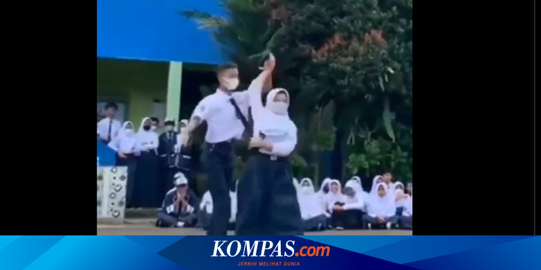 Dukungan Agnez Mo kepada Dua Murid SMPN 1 Ciawi yang Jago Dance Sport