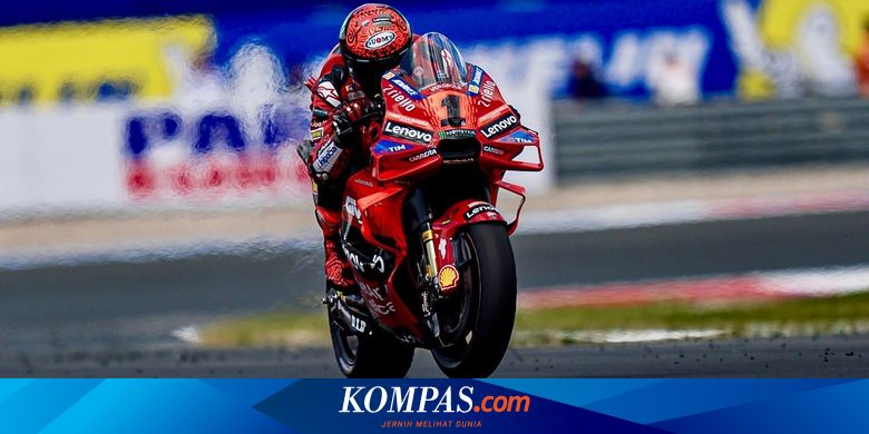 Hasil MotoGP Belanda 2024; Bagnaia Raja Assen, Martin Kedua