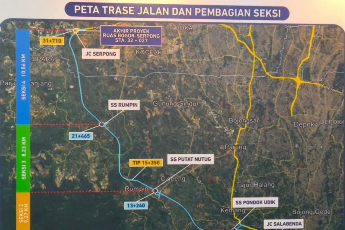 Tantangan Tol Boser via Parung: Trase Lintasi Area Padat Penduduk