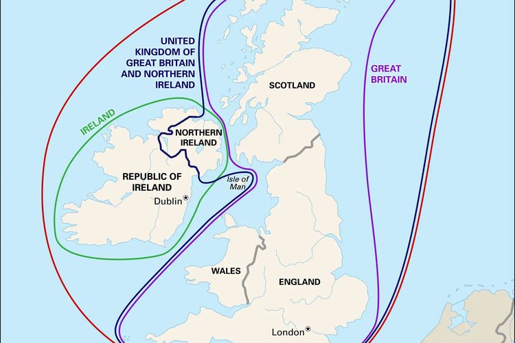 Perbedaan Inggris, Britania Raya, dan United Kingdom