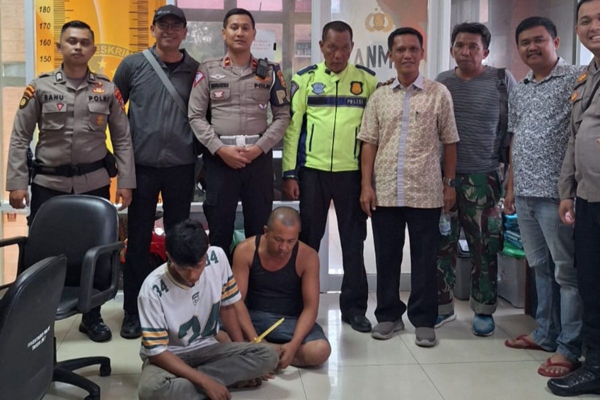 Dua Pencuri Besi Pembatas Tol Tangerang-Merak Ditangkap Usai Aksi Kejar-kejaran