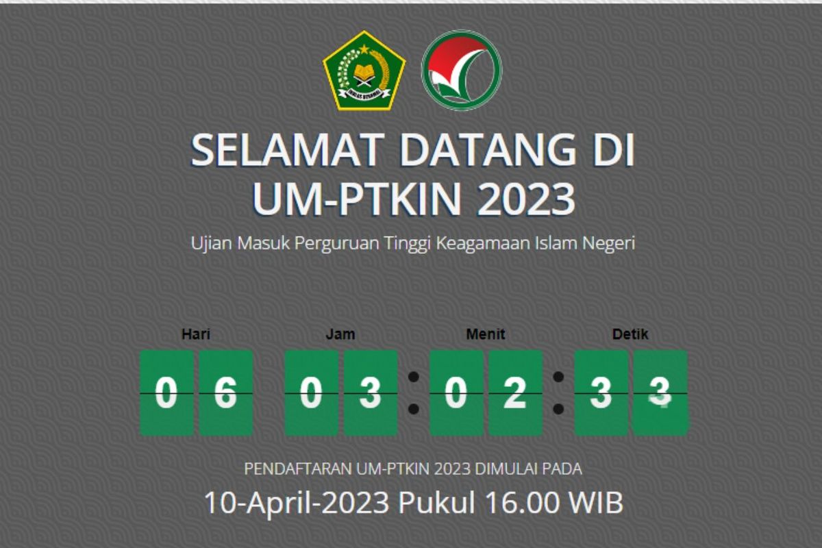 Pendaftaran UM PTKIN 2023 Dibuka Hari Ini, Berikut Syarat, Jadwal, Biaya, Cara Mendaftar, dan ...