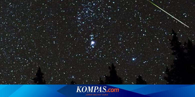 Cara Melihat Puncak Hujan Meteor Orionid November Malam Ini