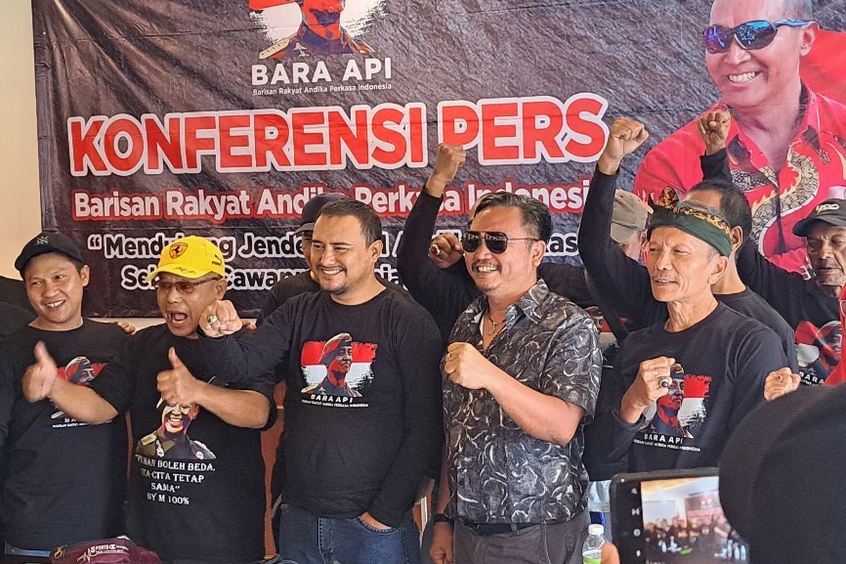 Relawan "Bara Api" Deklarasikan Dukungan ke Andika Perkasa Jadi Cawapres Ganjar