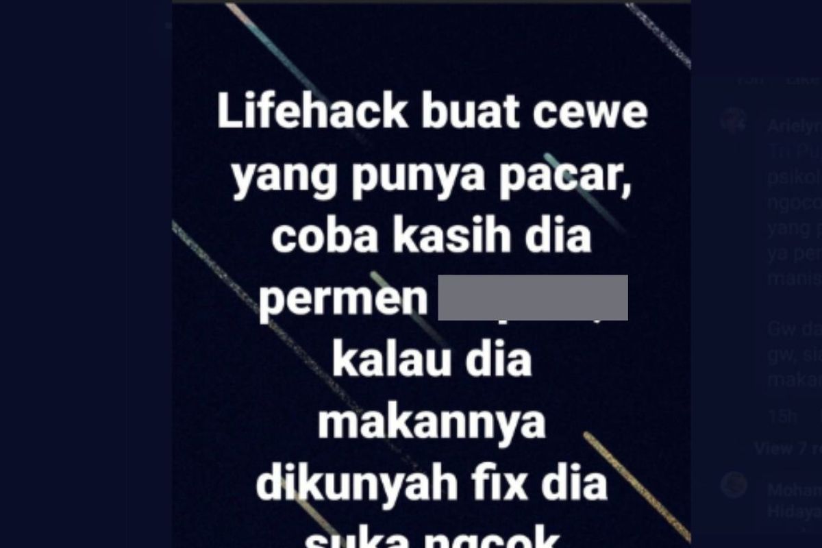 Viral, Twit soal Laki-laki yang Kunyah Permen Disebut Suka Masturbasi ...