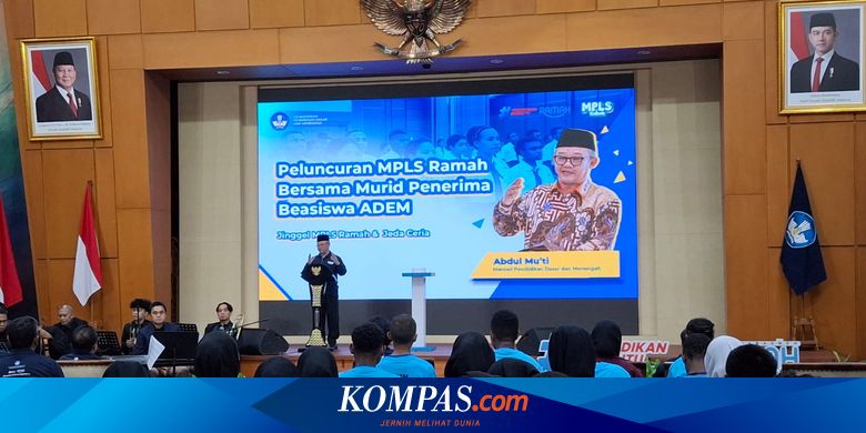 MPLS 2025, Kemendikdasmen Tambah Materi Bahaya Narkoba dan Judol