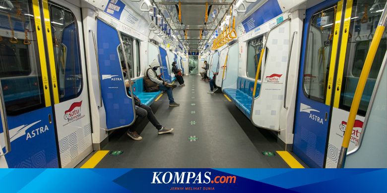 Ini Jam Operasional MRT Jakarta Mulai 4 November 2021 - TrendRadars ...
