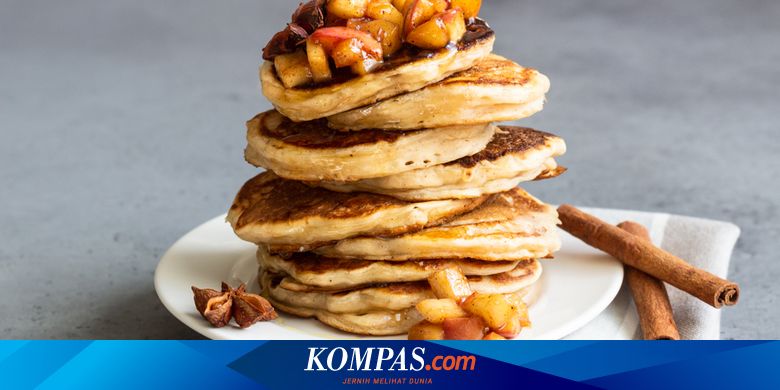 Resep Pancake Teflon Apel, Menu Sarapan Mudah untuk Pemula