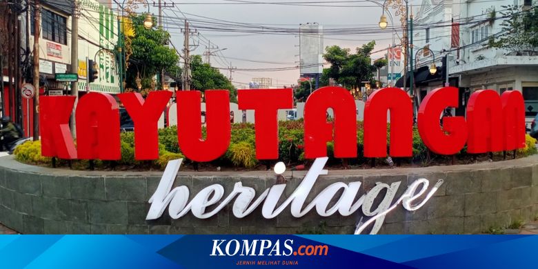 Logo Kayutangan Heritage di Kota Malang Kembali Rusak, Dinas Selidiki ...