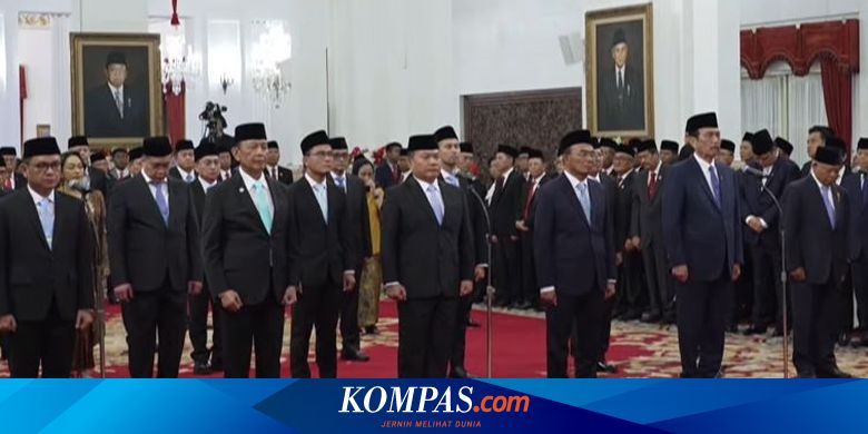 Daftar Lengkap 27 Kepala Badan hingga Stafsus yang Dilantik Prabowo