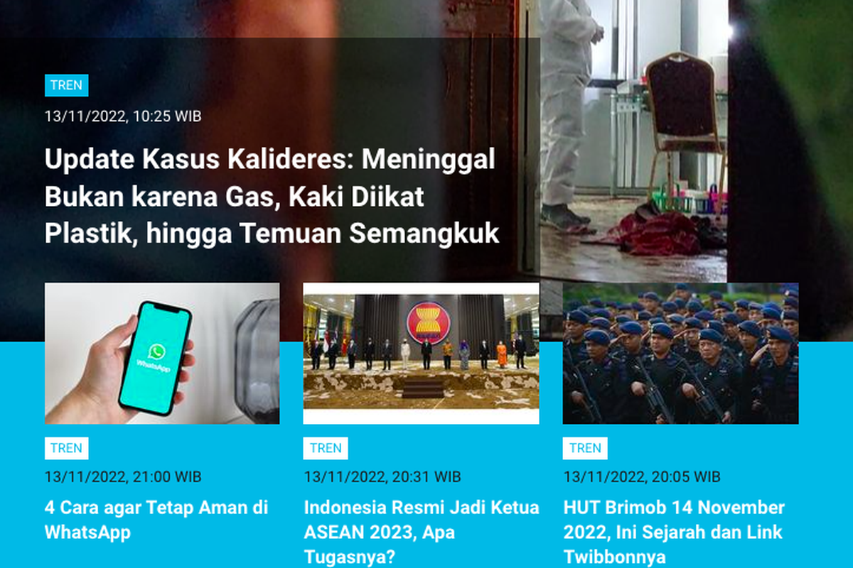 [POPULER TREN] Update dan Fakta Kematian Satu Keluarga di Kalideres | Arti dan Asal-usul Gopek ...