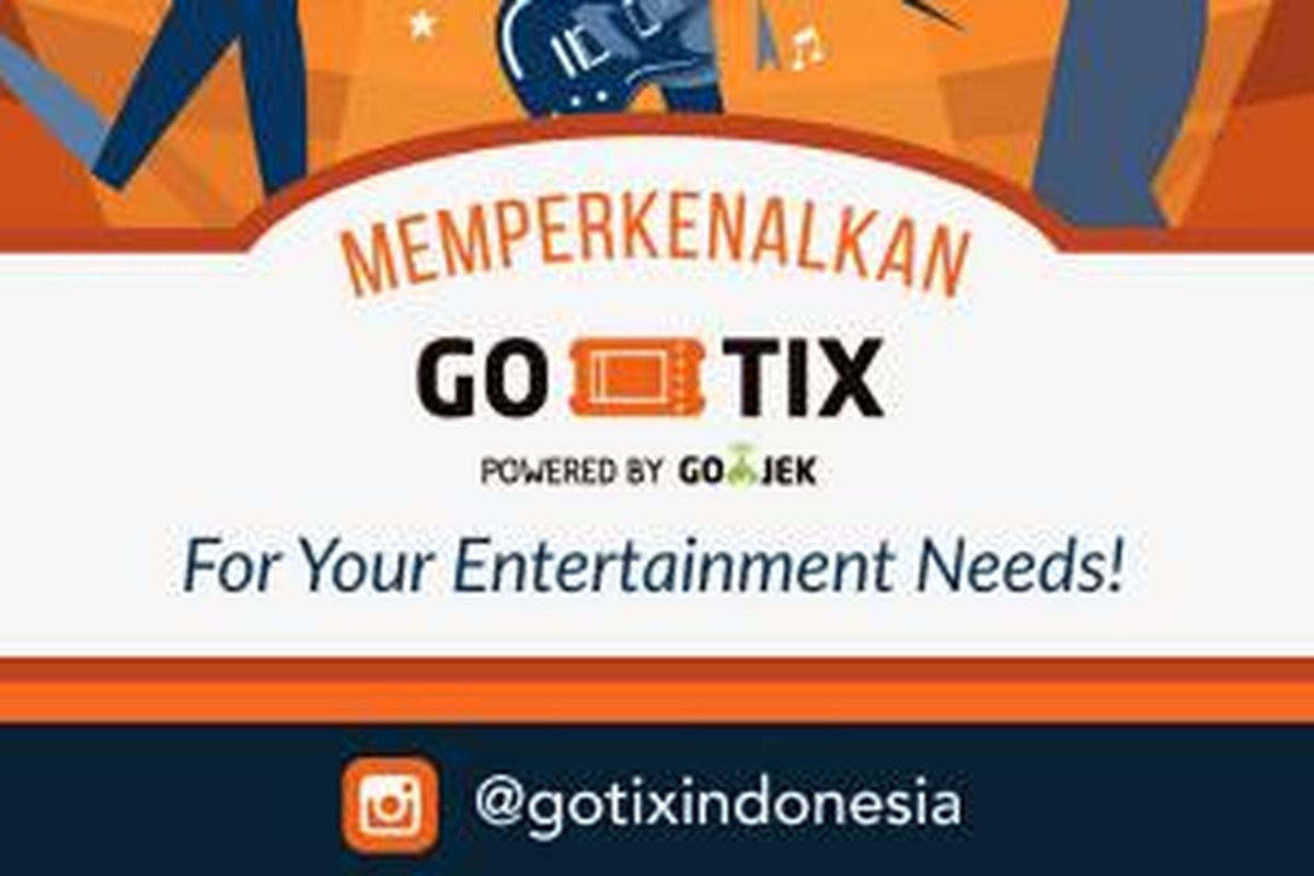 Go-Jek Kini Jualan Tiket Lewat Go-Tix