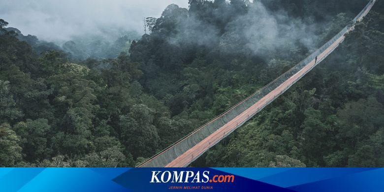 Rengganis Suspension Bridge di Bandung, Wisata Baru Jembatan Gantung ...