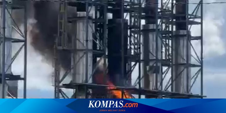 Cerobong Asap di PLTD Tenau Kupang Terbakar, Api Berhasil Dipadamkan