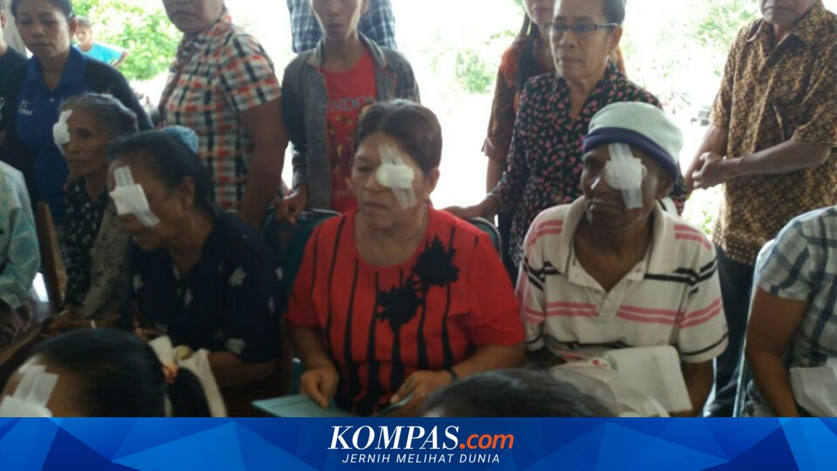 Ketika Warga Timor Leste Ikut Operasi Mata Gratis di Kabupaten Malaka