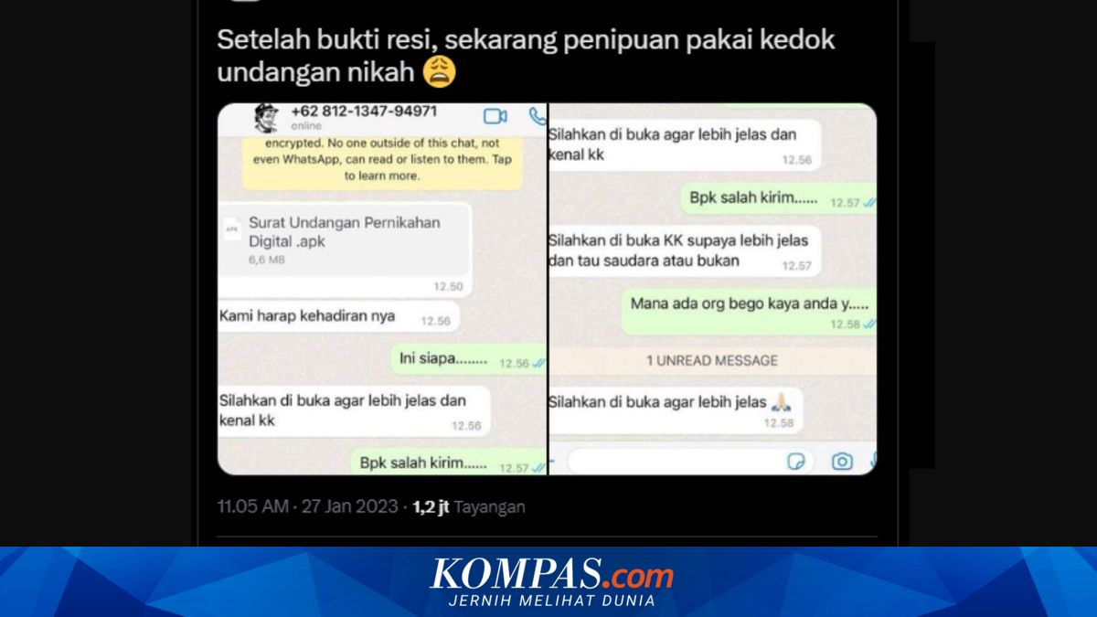 Waspadai Modus Penipuan File APK, Kominfo: Hati-hati, Jangan Diunduh