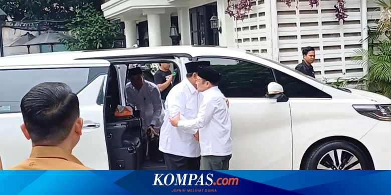 Prabowo Tiba di DPP PKB, Disambut Cak Imin dengan Karpet Merah