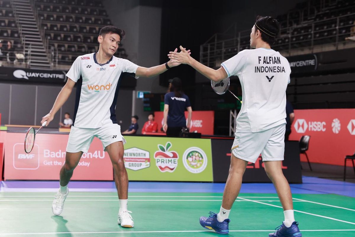 3 Ganda Putra Indonesia Lolos Semifinal Australian Open 2025