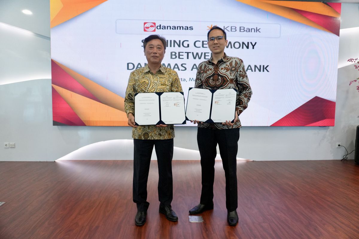 Perkuat Pembiayaan UMKM dan Rantai Pasok, KB Bank dan Danamas Jalin Kemitraan Strategis
