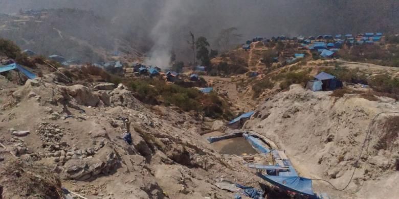 Berburu Emas di Gunung Botak Pulau Buru