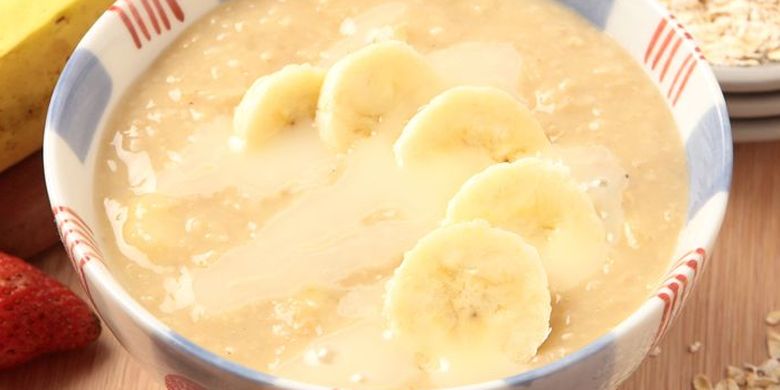 Resep Bubur Oatmeal Pisang, Sarapan Cepat untuk Pagi yang Sibuk