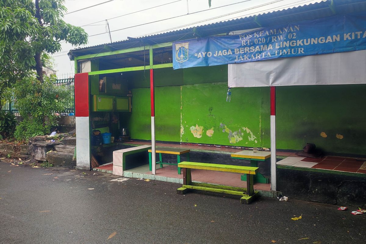 Bekas Posko Ormas di Matraman Disulap Jadi Pos Kamling