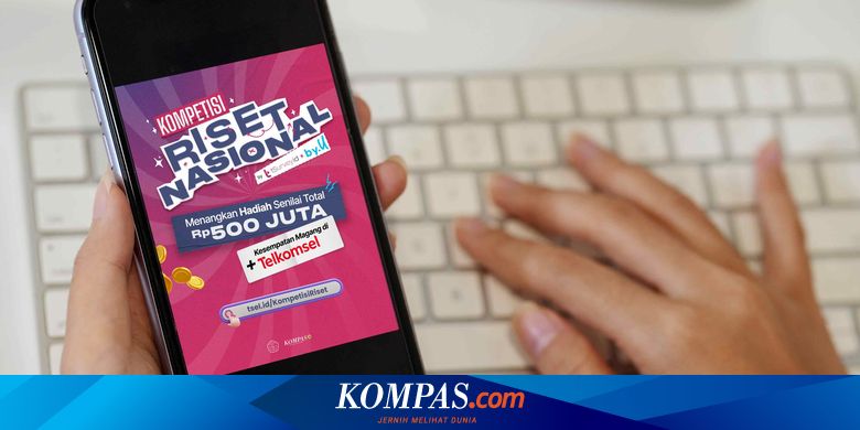 Kompetisi Riset Nasional 2025 Dibuka, Total Hadiah Rp 500 Juta