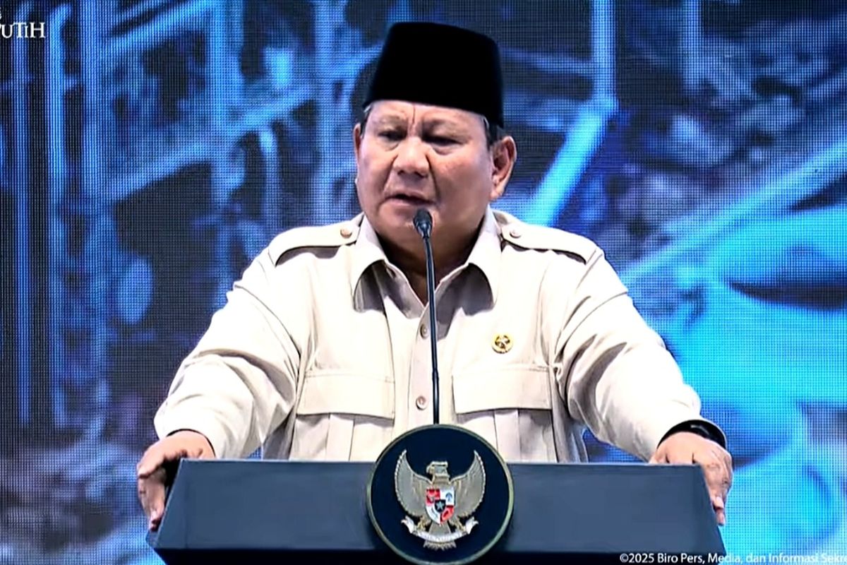 [HOAKS] Video Prabowo Beri Dana Bantuan Akhir Tahun