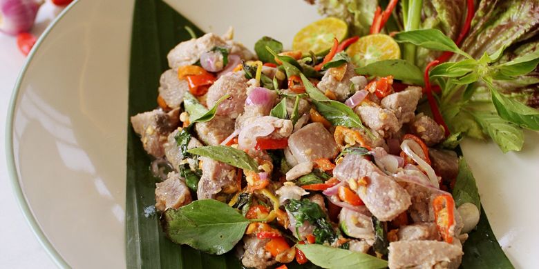 Resep Gohu Ikan Cakalang, Sashimi Khas Maluku