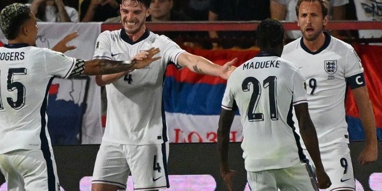 Inggris Sempurna di Kualifikasi Piala Dunia 2026: Sapu Bersih 8 Laga ...