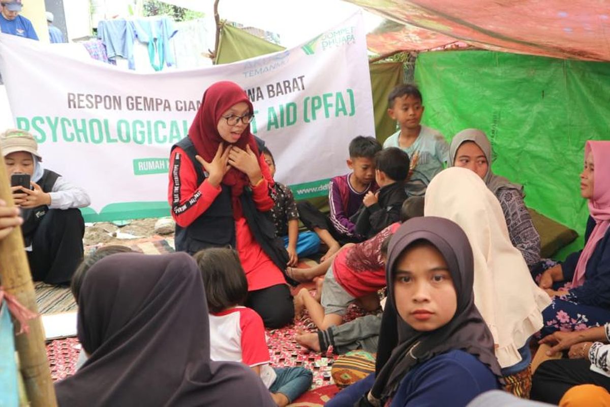 Bantu Kebutuhan Psikologis Penyintas Gempa Cianjur, Dompet Dhuafa Gulirkan Layanan Psychological ...