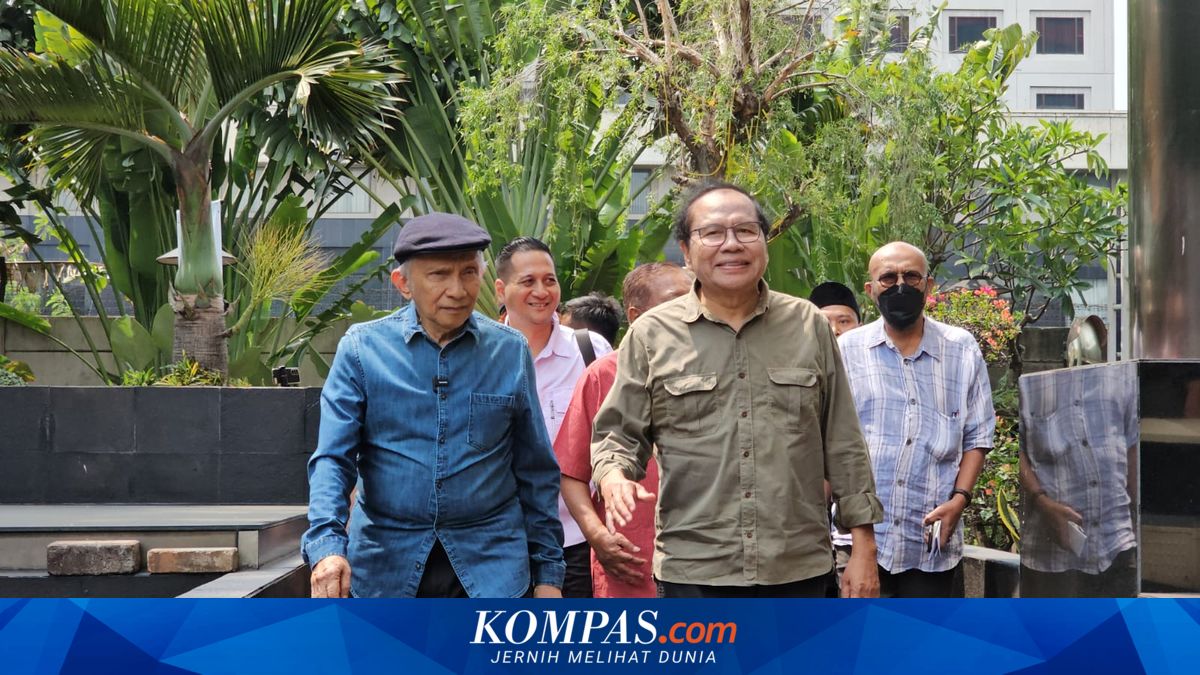Amien Rais, Rizal Ramli, dan Ubedillah Badrun Datangi KPK
