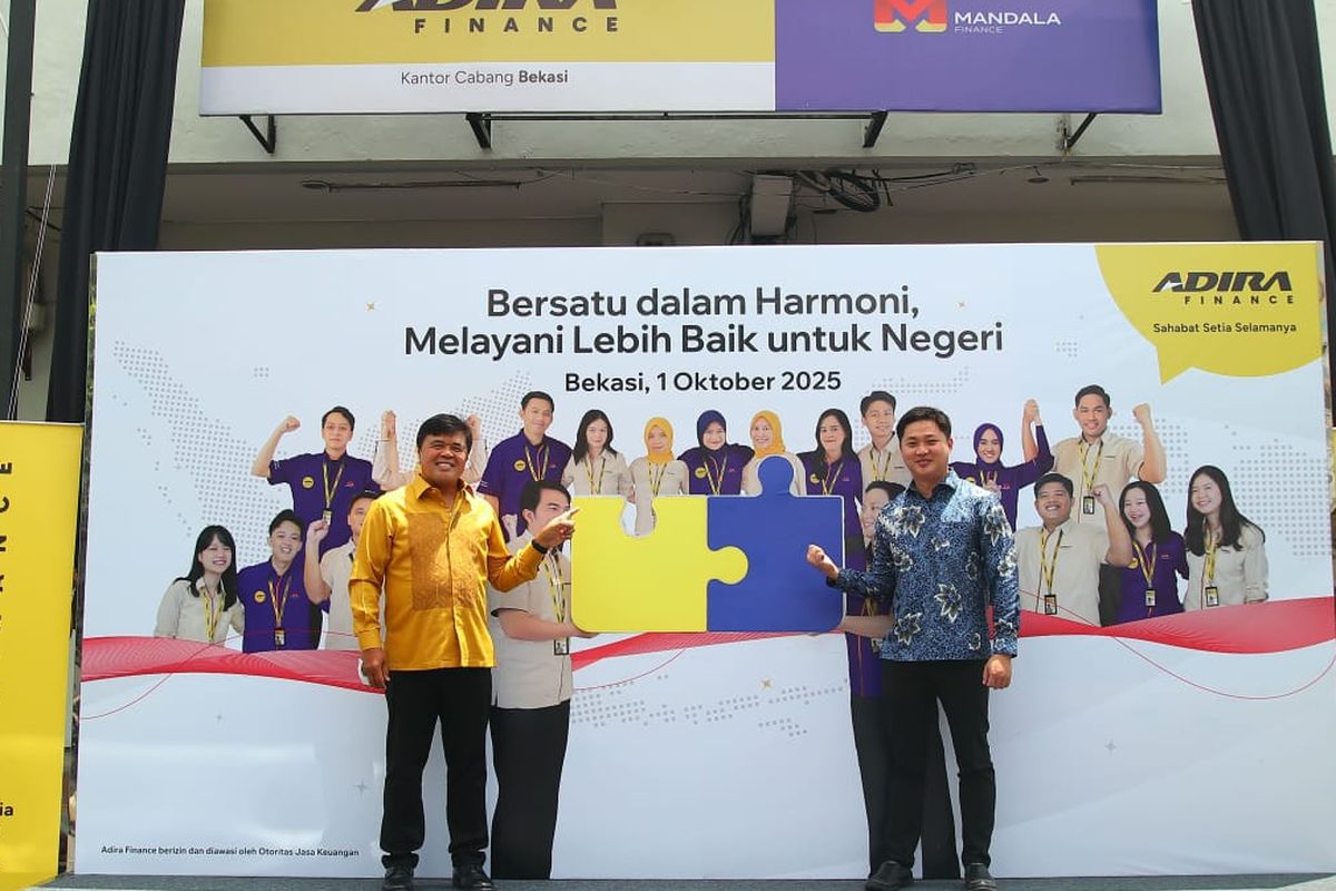 Mandala-Adira Finance Resmi Merger 1 Oktober, Jadi Raksasa Pembiayaan ...