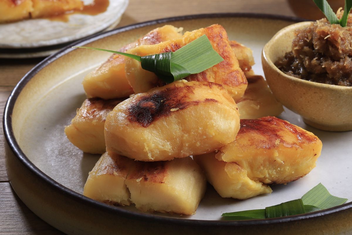 Resep Colenak Saus Durian, Camilan untuk Minum Kopi
