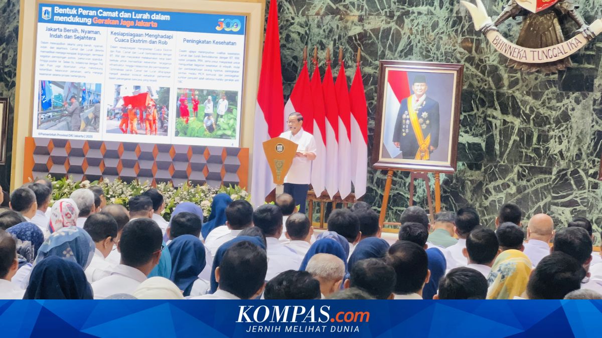 Kelakar Pramono Sindir Spanduk Partai: Bekerja dengan Rakyat, tapi Tak ...