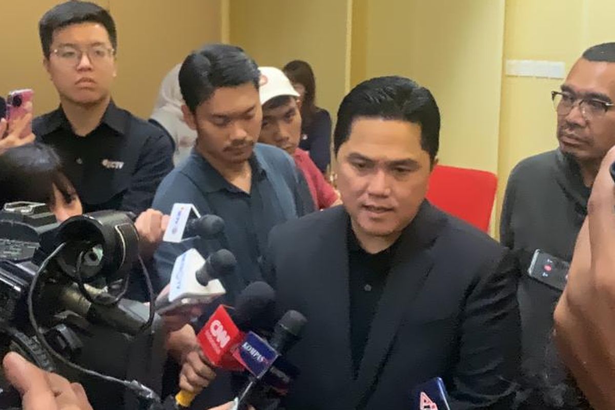 Erick Thohir Bicara Nasib Kontrak Shin Tae-yong yang Sudah Ukir Sejarah