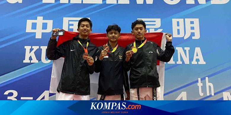 3 Atlet Taekwondo Nunukan Raih Medali Emas di Kunming International Open Taekwondo Championship 2024
