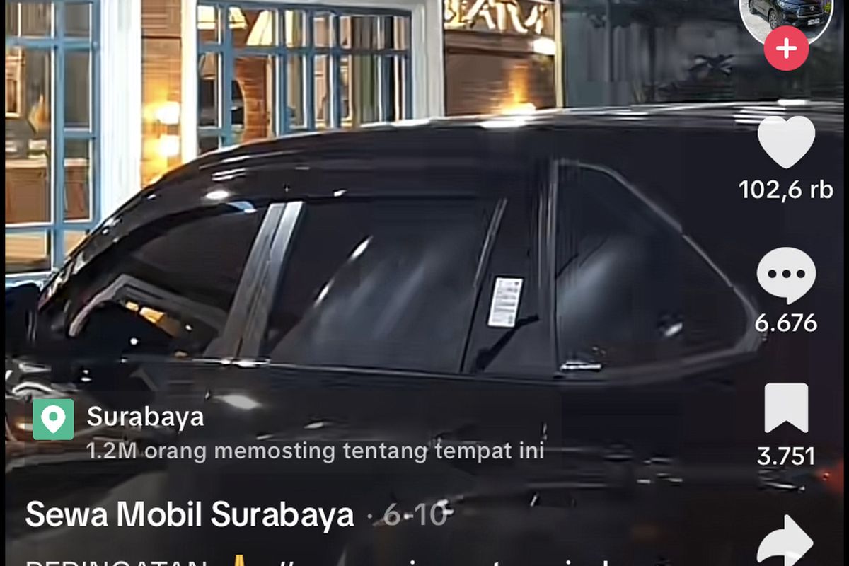 Ini Alasan Pemilik Rental Mobil di Surabaya "Blacklist" Pelanggan KTP Pati