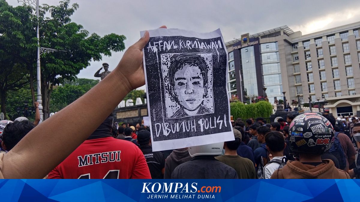 Demo di Polda Jateng Rusuh, Massa Persoalkan Gaji DPR hingga Kematian ...