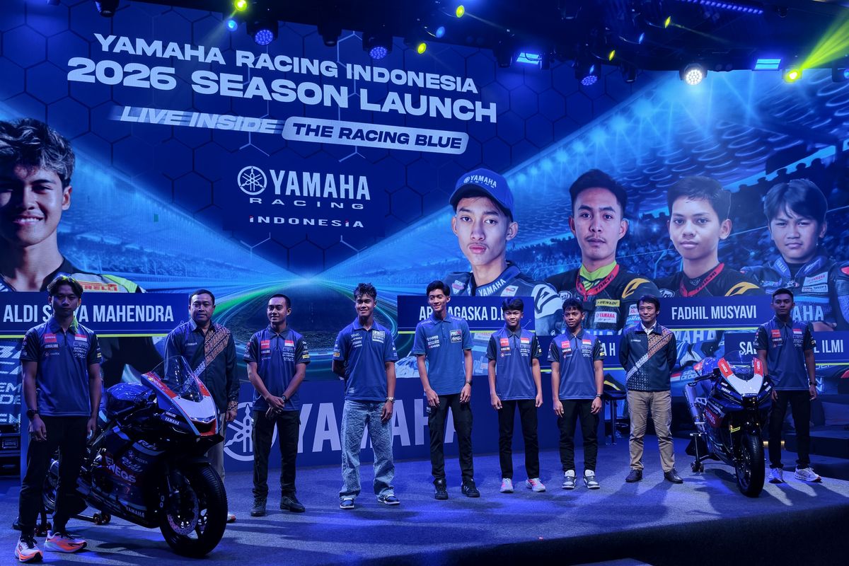 Tim Yamaha Racing Indonesia Siap Dominasi Balapan Asia Sampai Dunia